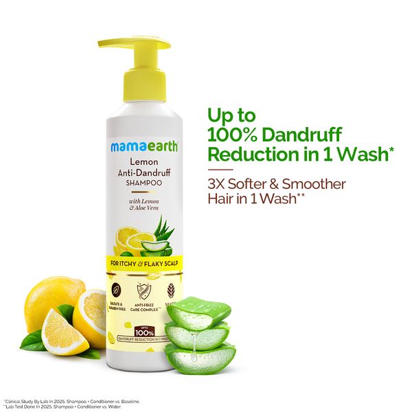 does lemon cause dandruff
