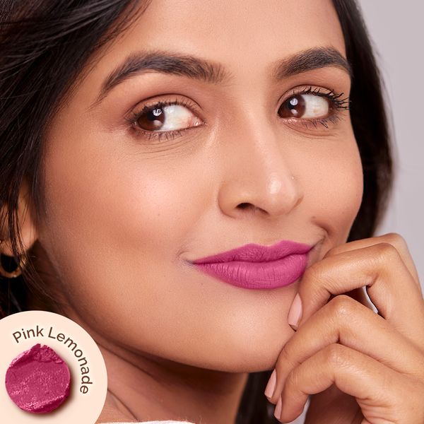 Mamaearth Pink Lemonade Lipstick for 12-Hour Stay - 2g