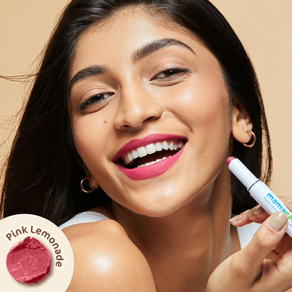 Mamaearth Pink Lemonade Lipstick for 12-Hour Stay - 2g