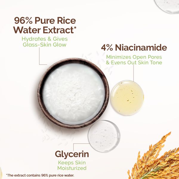 Mamaearth Rice Toner for Face with Rice Water Extract