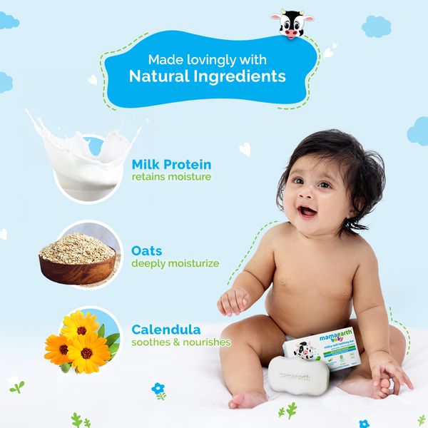Milky Soft Bathing Bar 75g | Gently Cleanses | Soft & Smooth Skin