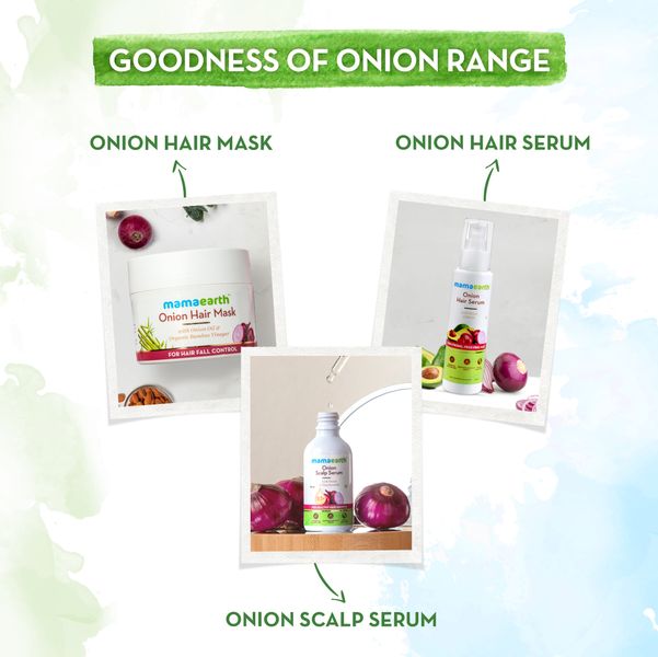 Hair Spa Kit for Hair Fall Treatment with Onion | Mamaearth
