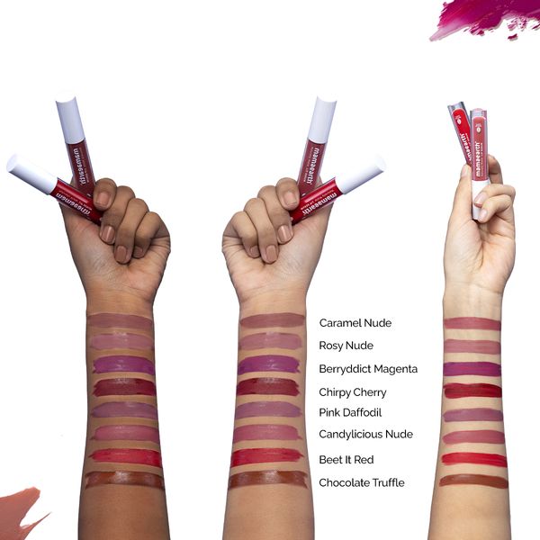 Cherry Colour Lipstick for 12-hour Stay | Mamaearth