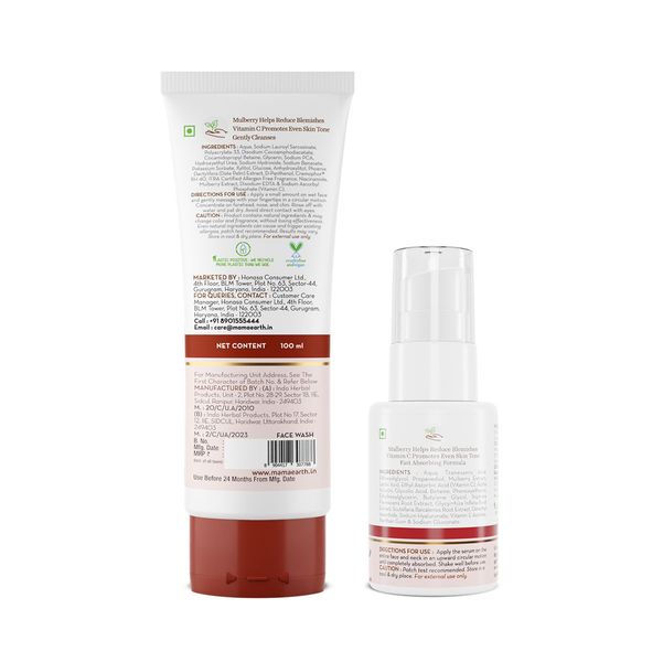Bye Bye Blemishes Duo (Bye Bye Blemishes Face Wash - 100 ml + Bye Bye Blemishes Face Serum -30 ml )