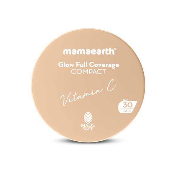 Glow Full Coverage Compact With SPF 30 - 9g | Natural Glow