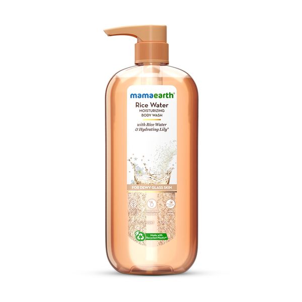 Rice Water Moisturizing Body Wash with Rice Water & Hydrating Lily for ...