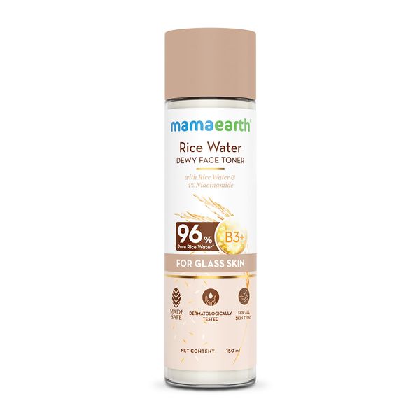 Mamaearth Rice Toner for Face with Rice Water Extract