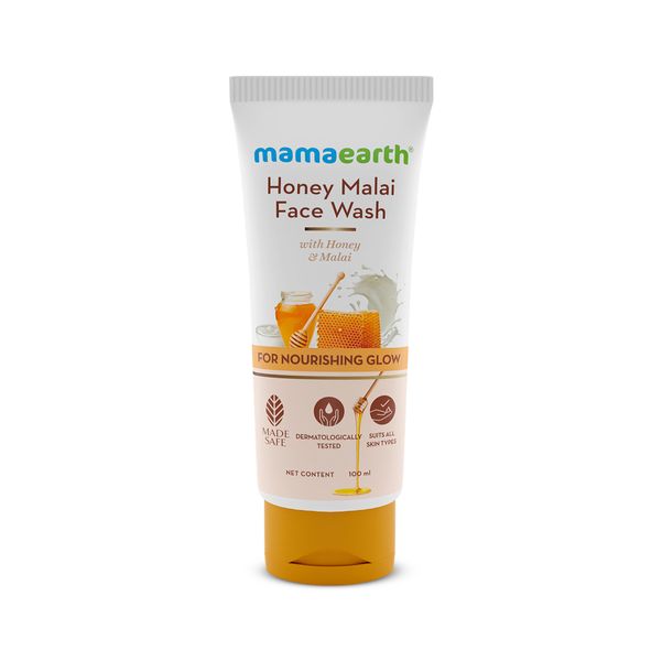 Honey Face Wash with Malai for Nourishing Glow -100 ml