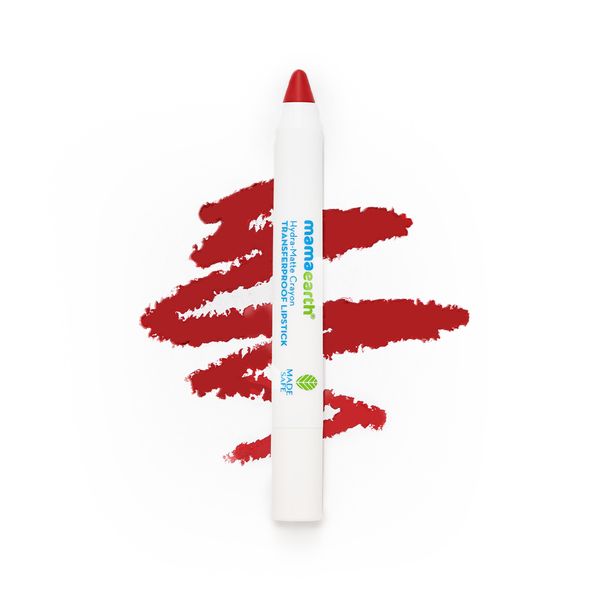 Mamaearth Raspberry Lipstick for 12-Hour Long Stay -2.4g