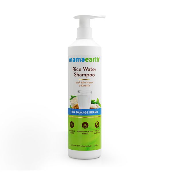 Mamaearth Rice Water Shampoo for Hair Online in India