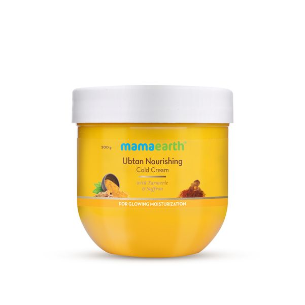 Ubtan Cold Cream for Glow with Turmeric & Saffron -200g