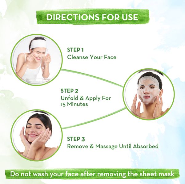 Ubtan Bamboo Sheet Mask Skin Brightening | Mamaearth- 25 g